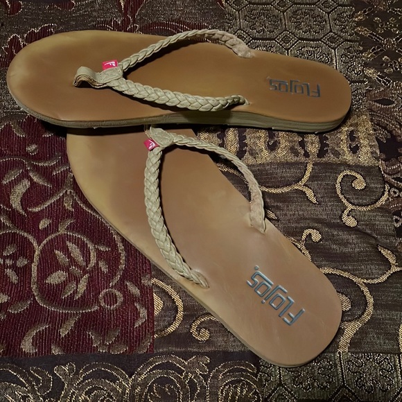 Flojos | Shoes | Flojos Braided Leather Sandal | Poshmark
